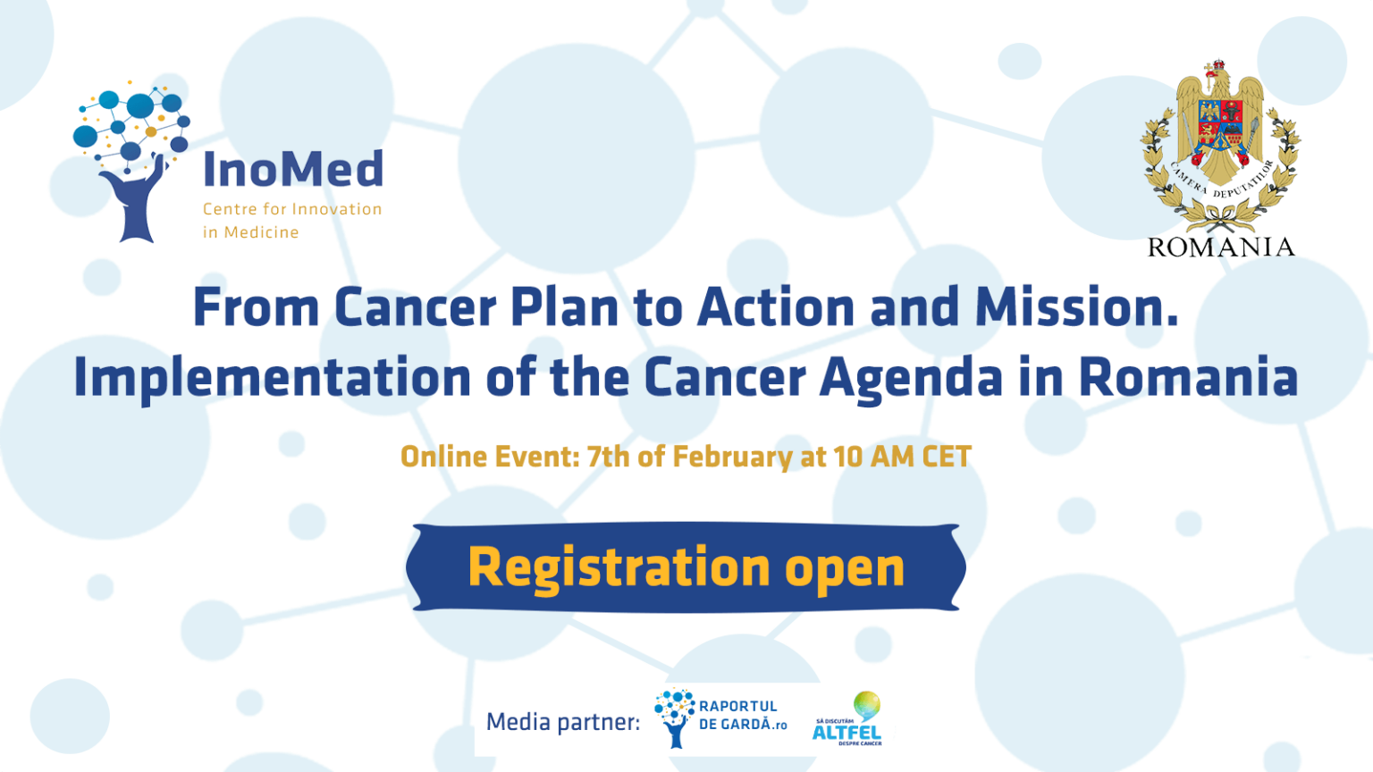 Event page: From Cancer Plan to Action and Mission. Implementation of ...
