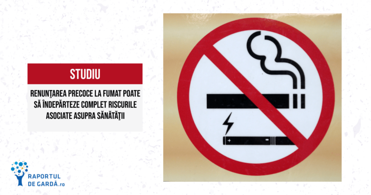 Renunţarea la fumat înainte de 35 de ani poate reduce complet riscurile ...