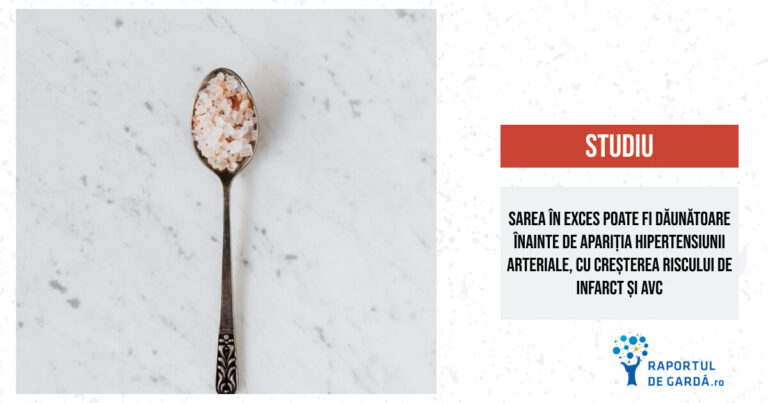 STUDIU. Alimentația bogată în sare poate duce la boală aterosclerotică ...